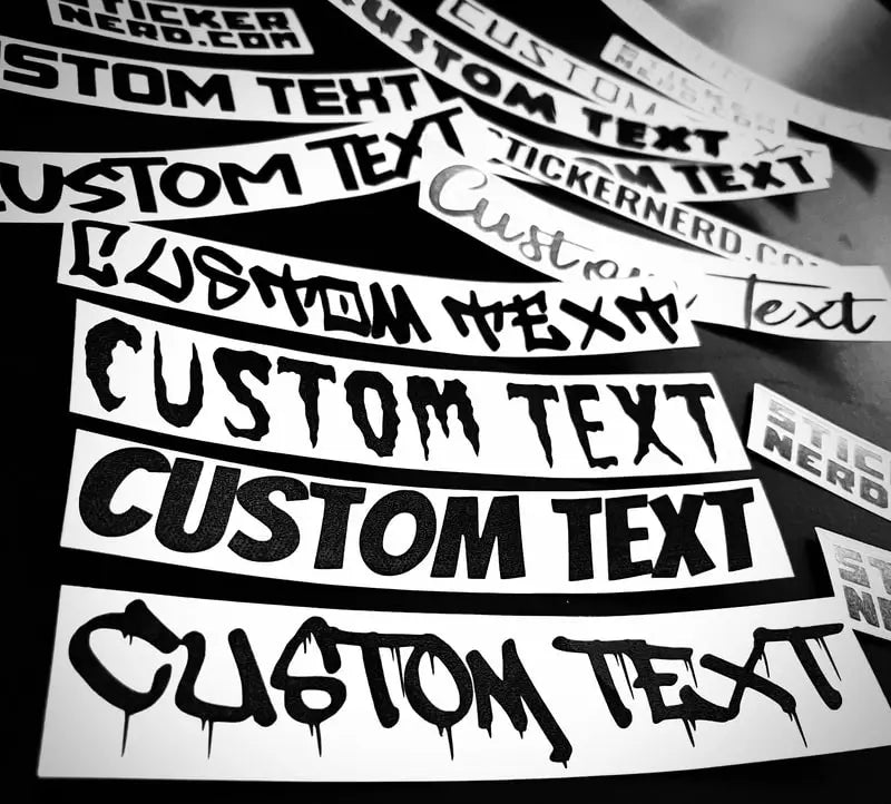 Custom Car Graphics & Decals - Personalized Vinyl Stickers ...
