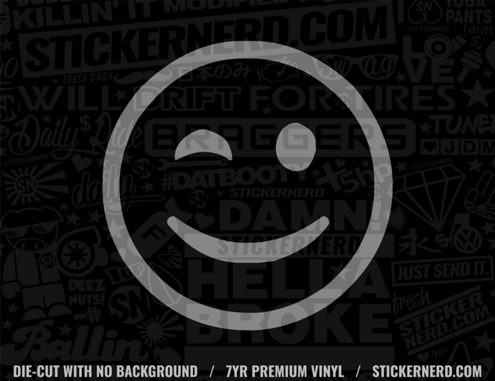 Emoji Stickers | Smiley Sticker For Cars | Funny Window Decals ...