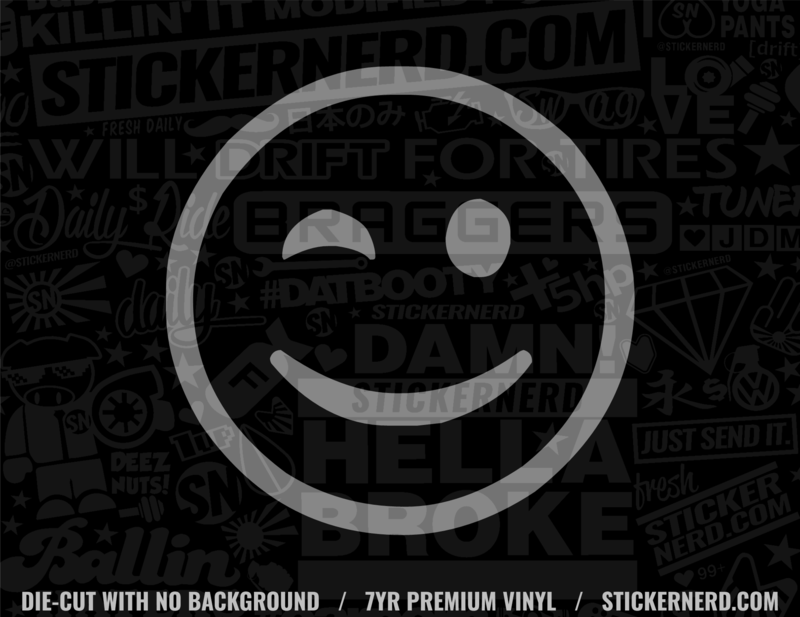 Emoji Stickers | Smiley Sticker For Cars | Funny Window Decals ...