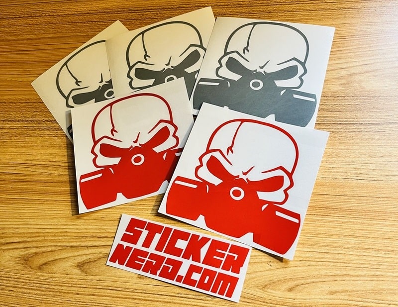 Gas Mask Sticker - Piston Gas Mask Skull Decal - Biohazard Decals ...