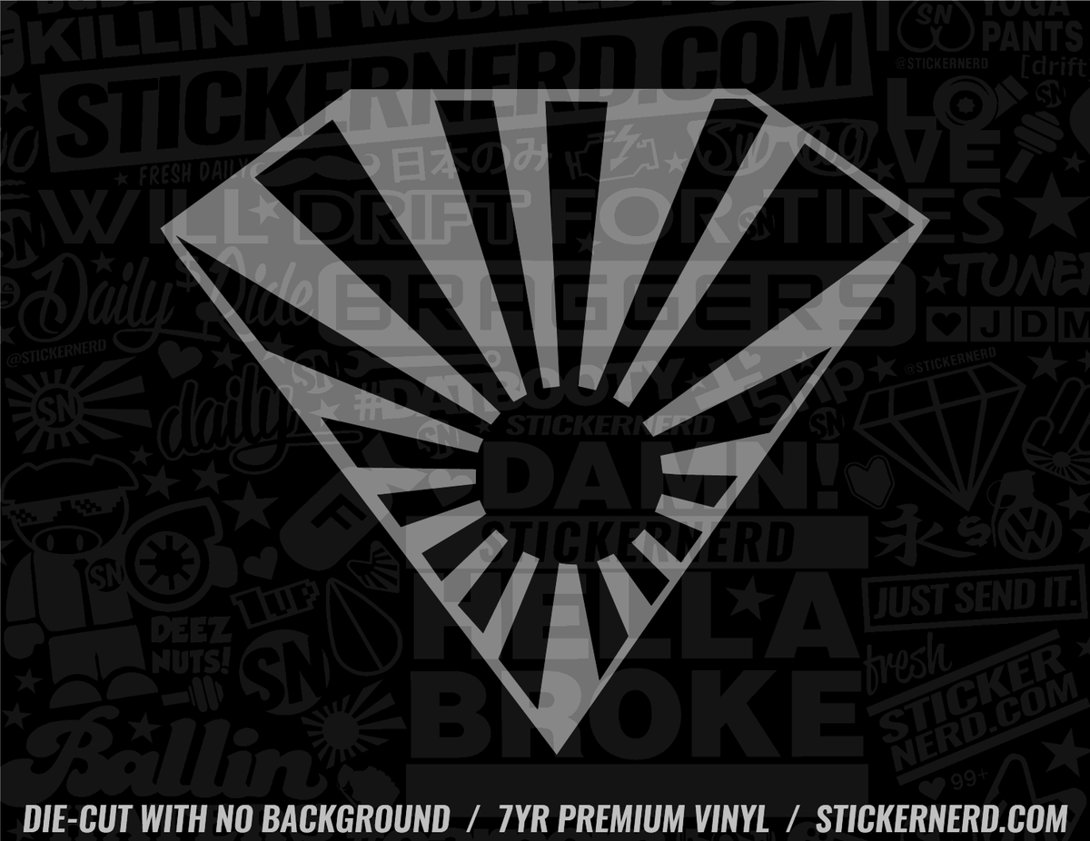 JDM Diamond Sticker – StickerNerd.com