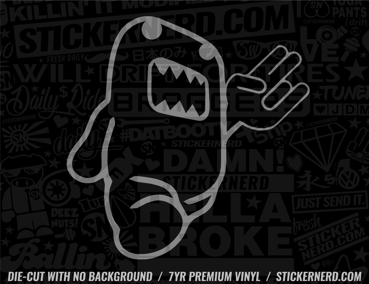 JDM Mascot Shocker Sticker – StickerNerd.com