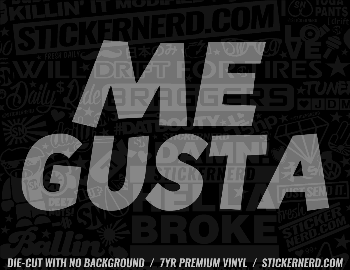 Me Gusta Meme Sticker – StickerNerd.com