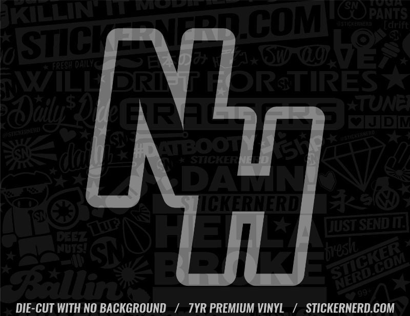 NH State Sticker - State Initials Decal - Abbreviations Decals ...