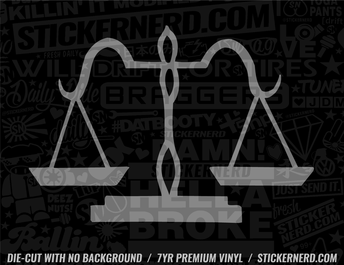 Scale Sticker – StickerNerd.com
