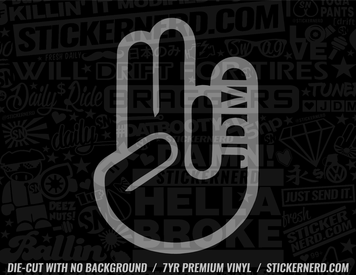 SHOCKER STICKER - VINYL WINDOW DECALS - THE SHOCKER DECAL – StickerNerd.com