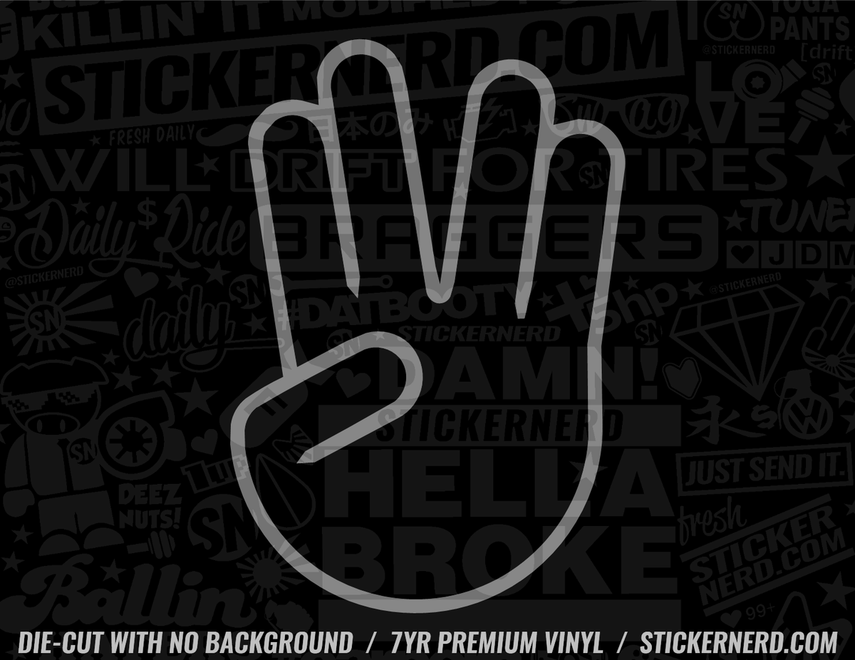 SHOCKER STICKER - VINYL WINDOW DECALS - THE SHOCKER DECAL – StickerNerd.com