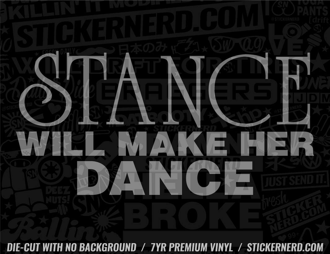 Stance Stickers & JDM Decals - Premium Car Stickers - StickerNerd.com
