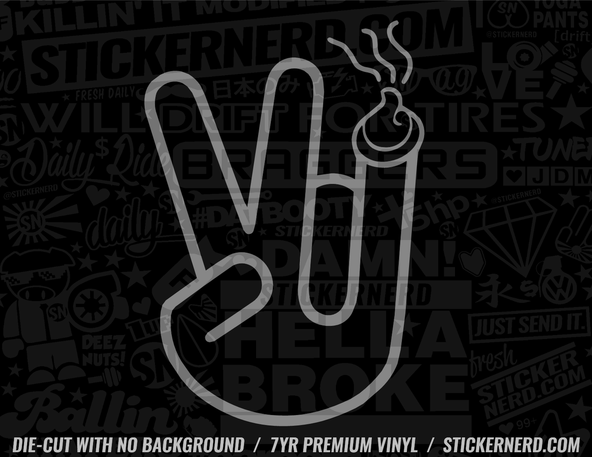 SHOCKER STICKER - VINYL WINDOW DECALS - THE SHOCKER DECAL – StickerNerd.com