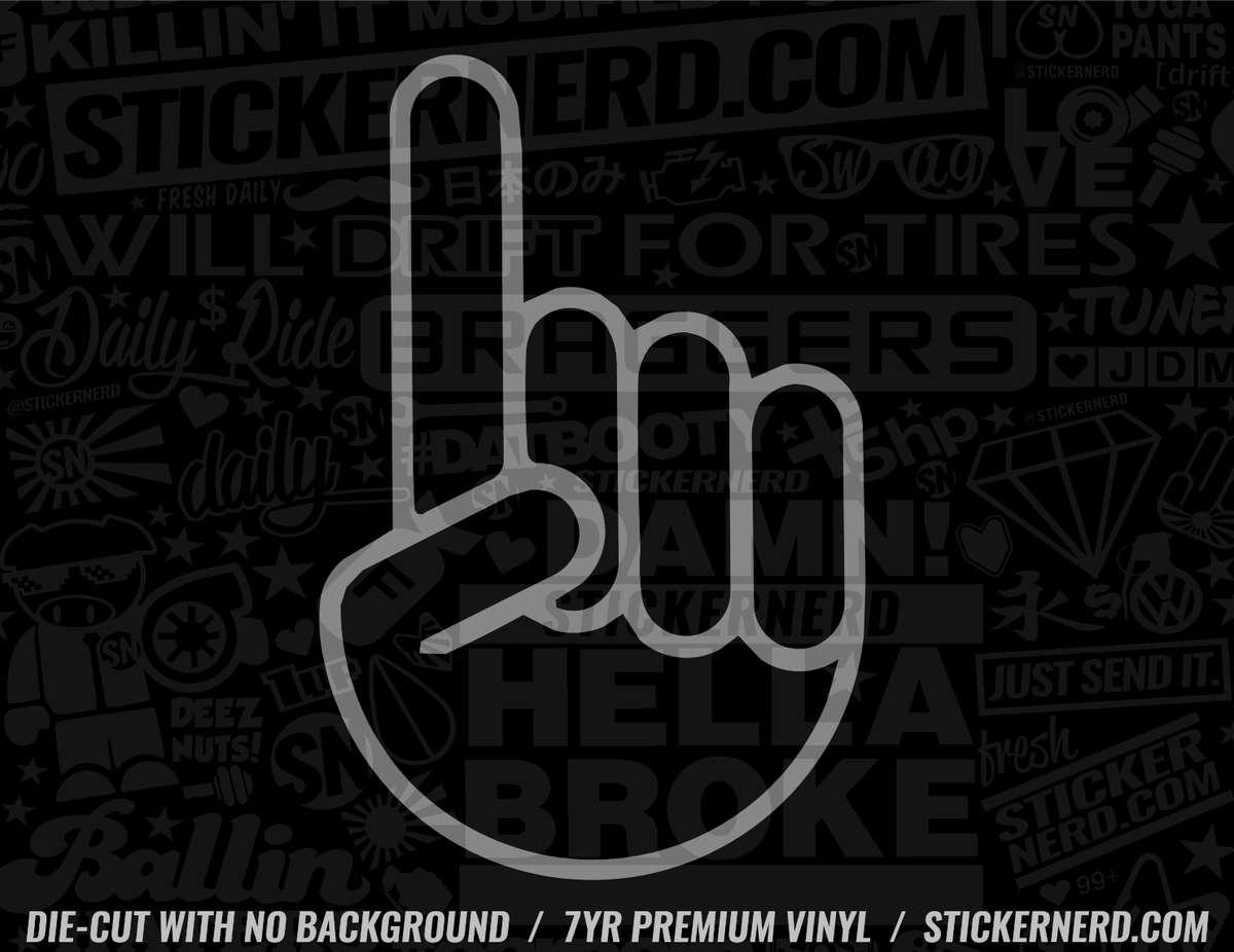 SHOCKER STICKER - VINYL WINDOW DECALS - THE SHOCKER DECAL – StickerNerd.com