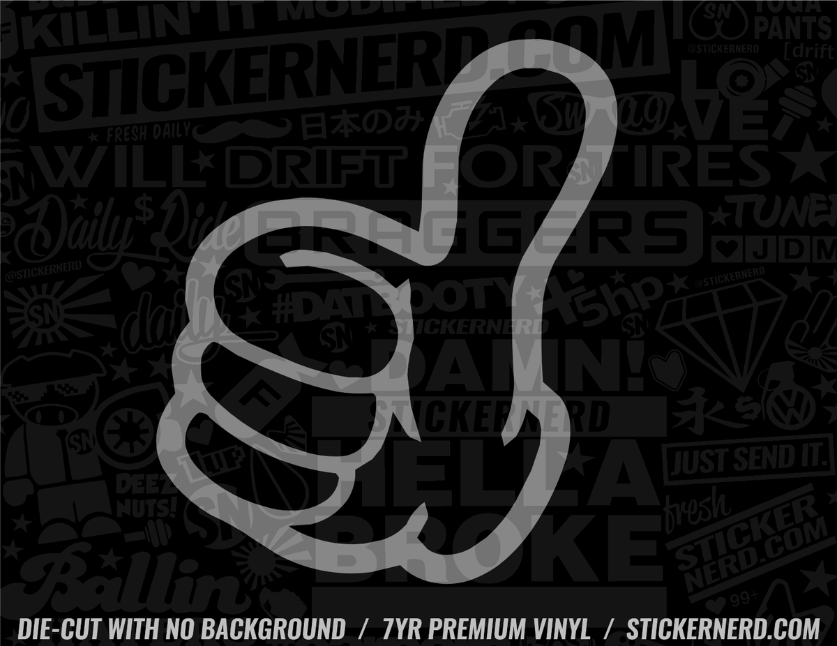 Thumbs Up Sticker – StickerNerd.com