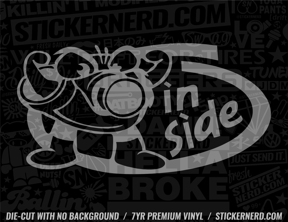 Turbo Inside Sticker - Turbocharger Decal - Turbocharged Vinyl Decals ...