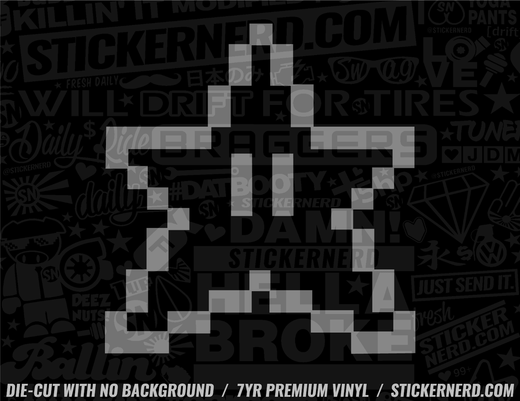 Retro Video Game Stickers & Decals - Classic Gaming Vinyl - StickerNerd.com