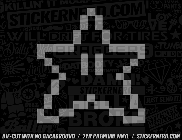 Retro Video Game Stickers & Decals - Classic Gaming Vinyl - StickerNerd.com