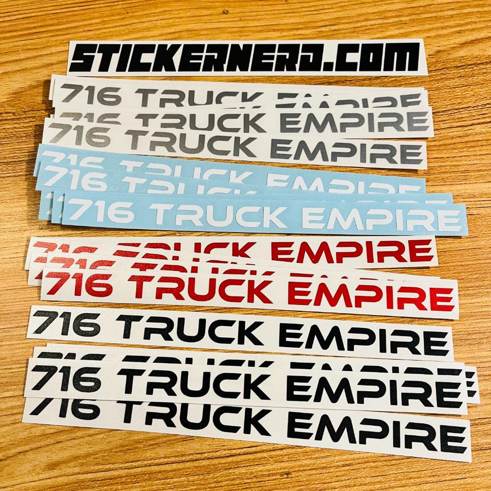 SALE 8" CUSTOM TEXT STICKERS - CUSTOM DECAL - PERSONALIZED DECALS ...